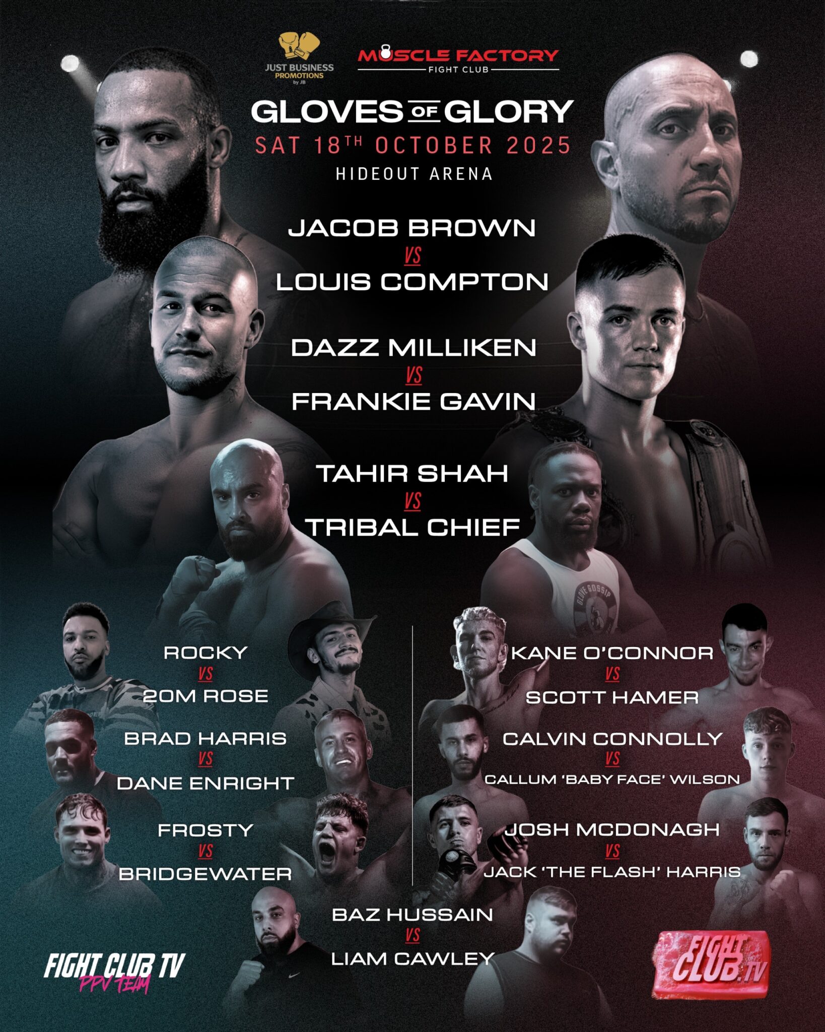 Gloves Of Glory – Muscle Factory Fight Club